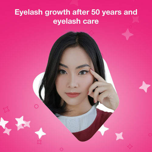 Eyelash growth after 50 years and eyelash care – Toplash Cosmetics